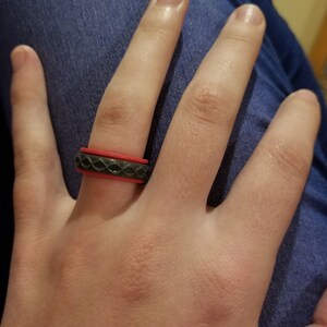 Spinner / Fidget ring Fully customizable | Etsy