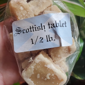 Vanilla Whisky Scottish Tablet Candy Flavored Authentic - Etsy