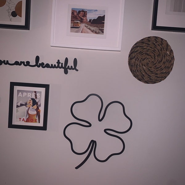 Round Metal Wall Art With Palm Trees and Sun on the Beach, Circular ...