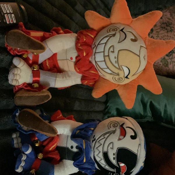 Sun and Moon Plushies! READY TO SHIP - Etsy
