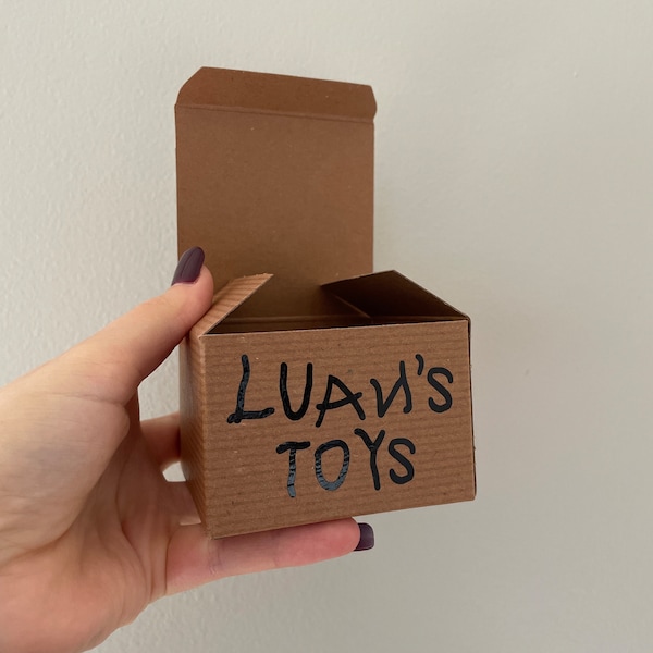 Personalized "andy's Toys" Toy Story Favor Box ~ 2 Different Sizes ...
