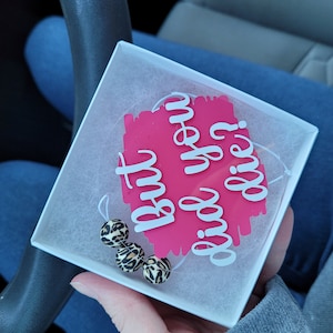 CUSTOM Acrylic Car Charm - Etsy
