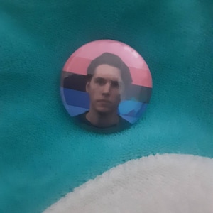 Jerma Pride Badge Jerma985 Twitch Streamer LGBTQIA Button Pin - Etsy