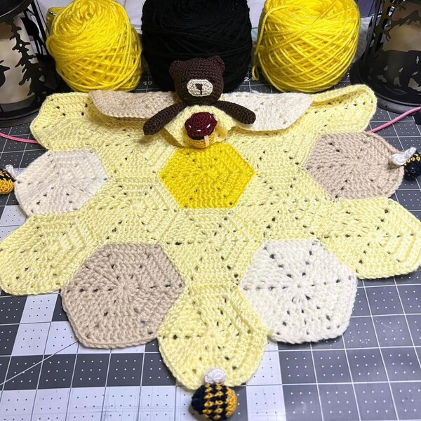 CROCHET PATTERN Ted the Bear Crochet Amigurumi Teddy Bear Lovey ...