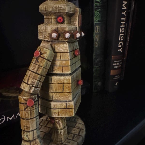 Code Lyoko Inspired Cube Blok Statue Made to Order - Etsy