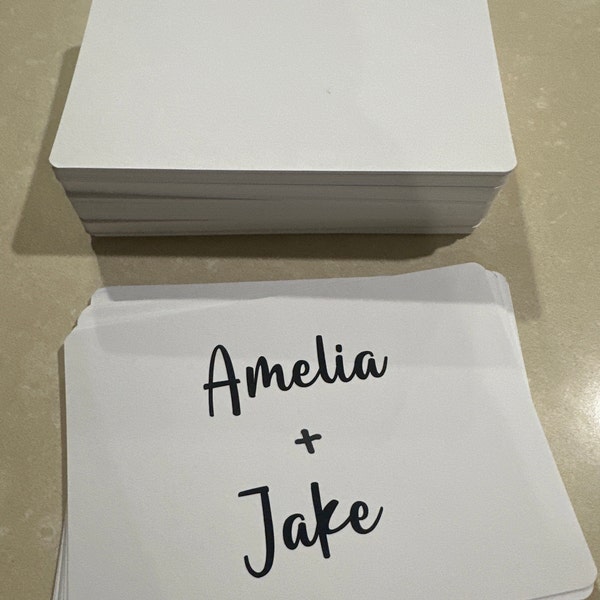 Blank Photo Frame Cards, Frame-enhanced Greeting Cards Kit, White With ...