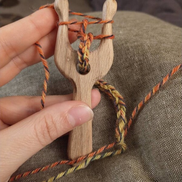 Jumbo Size Lucet Cousins Set, by Sistermaide LCJ127 Knitting Fork - Etsy