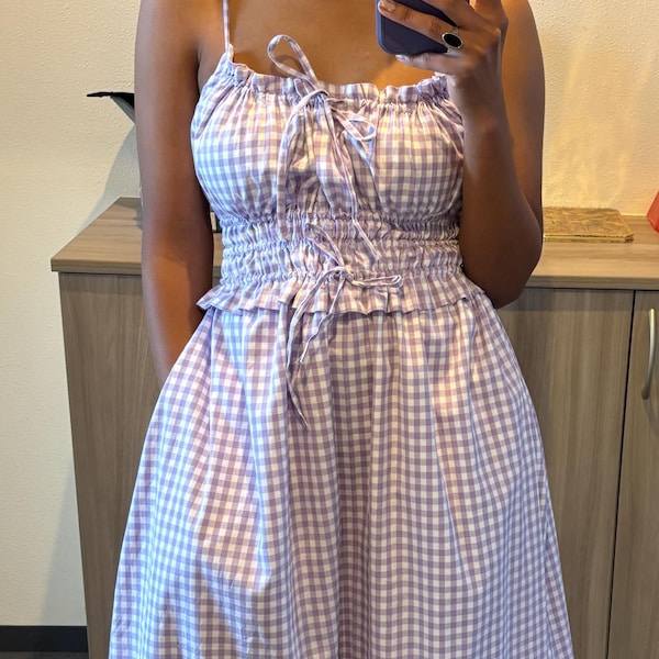 Elastic Waist Milkmaid Dress - Daisy Frock PDF Sewing Pattern - Etsy
