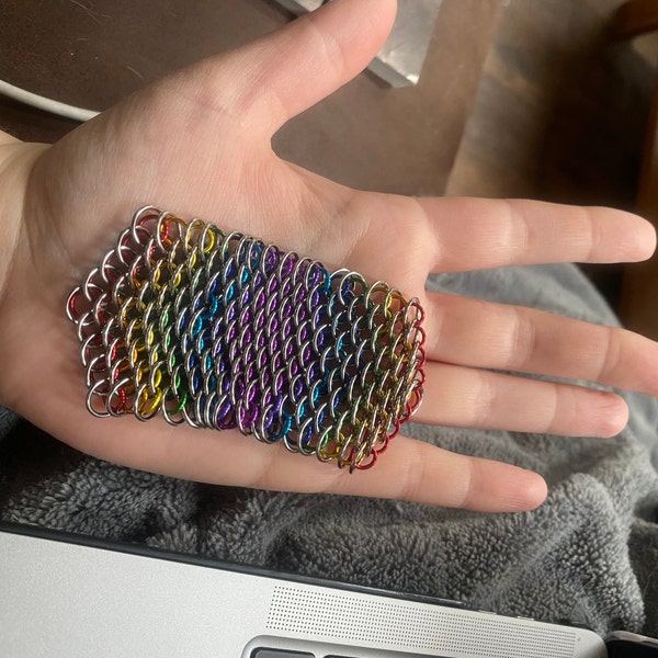 Custom Color Chainmail Fidget Toy - Etsy