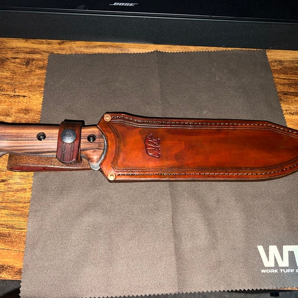 Becker BK9 Hand Made Leather Sheath - Etsy
