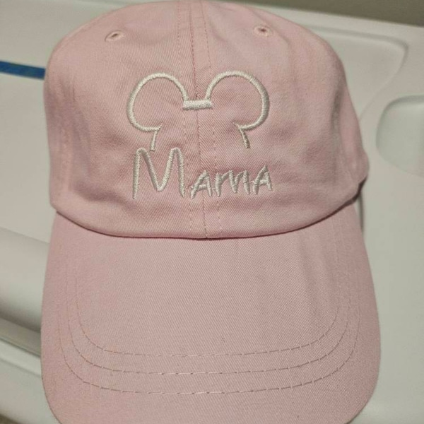 Pop Pop Hat Custom TEXT Mouse Head Hat Disney Baseball Caps Custom ...