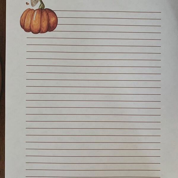 Ivory Skull , Halloween Printable Letter Writing Paper / A4, 8.5x11 ...