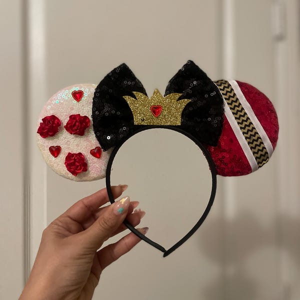 Large Daisy Duck Lavender Mouse Ears With Sequin Bow on Headband ...