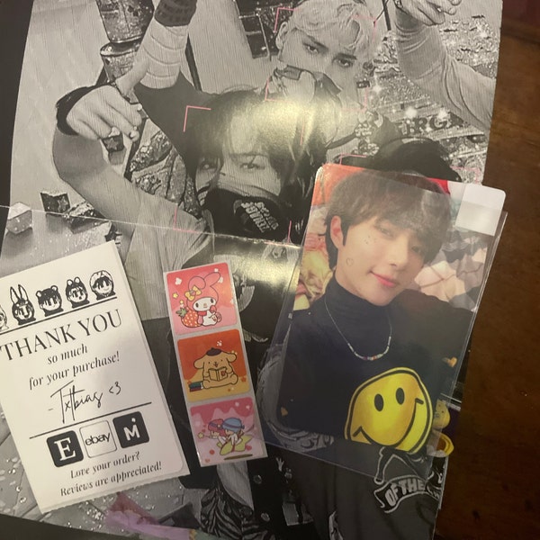 OFFICIAL TXT Minisode 2 Thursday's Child Album Postcard - End Hate Mess ...