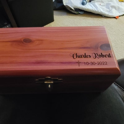 Engraved Wood Prayer Box, First Communion, Baptism, God Child Gift ...