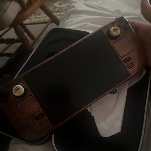 Cute Strawberry Steam Deck Skin, Pastel Pink Aesthetic Flowers Floral ...