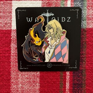 Wizard Hard Enamel Pin Flame Anime Manga - Etsy