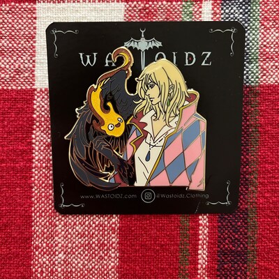 Wizard Hard Enamel Pin Flame Anime Manga - Etsy