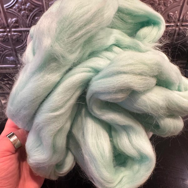 100% Angora Rabbit Hair Roving/combing Tops/undyed Fiber/felting ...