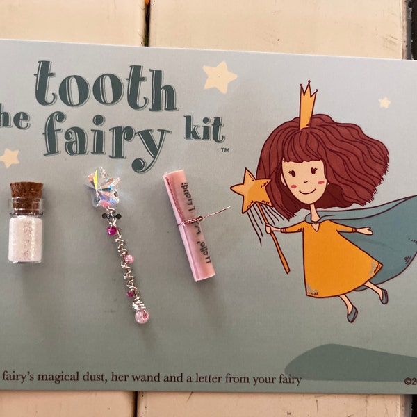 Handmade Miniature Fairy Wand With Fairy Dust / Tiny Vial of Pixie Dust ...