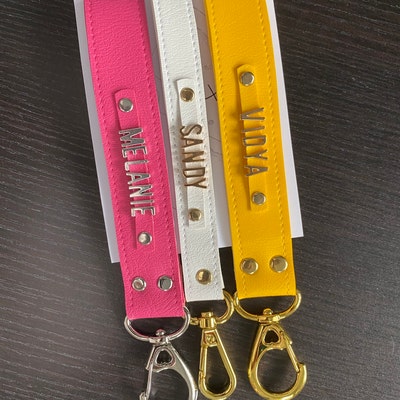 Leather Heart Keychain. Key Ring. Faux Leather Choices. Key - Etsy