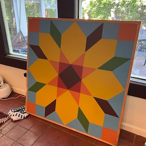 Pattern: Simple 5-pointed Star Block 11 Sizes Included - Etsy