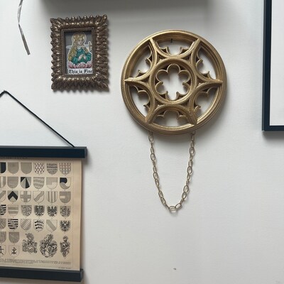 CORNELIUS Gothic Window Wall Hanging Gothic Wall Decor Handmade by ...