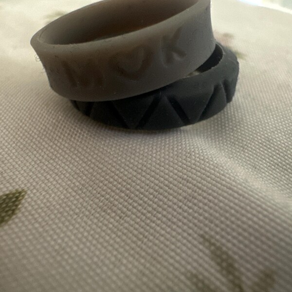 NEW Custom Silicone Wedding Ring for Women Customized Wedding Band - Etsy