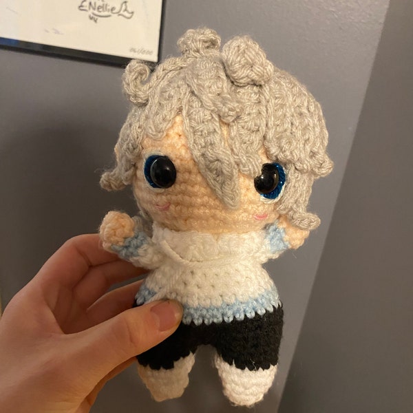 Very Detailed 6in Honkai Star Rail Jing Yuan Crochet Amigurumi Handmade ...