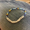 Personalized Beaded Bracelet I Name Bracelet I Word Bracelet I Gifts ...