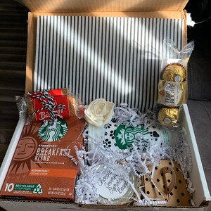 Deluxe Starbucks Coffee Gift Box, Coffee Lover, Coffee Addict ...