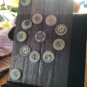 Delft Porcelain Buttons-artisan Buttons-pottery | Etsy