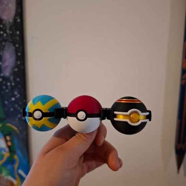 Pokeball Cosplay Prop With Belt Clip - Etsy