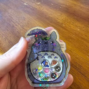 Japanese Anime Fish Girl Shaker Keychain Ramen Shaker Charm - Etsy