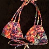 Ruffled Booty Purple Lilac Bikini Cynababy - Etsy