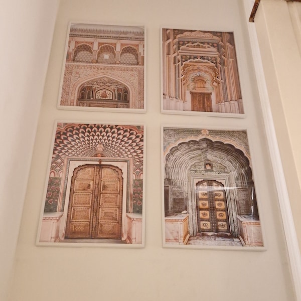 Set of 3 Digital Jaipur Prints, Indian Wall Art, Bohemian Decor ...