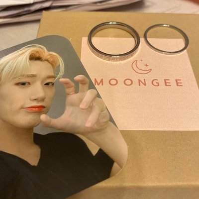 ATEEZ RING/ Personalized Ring, Kpop, Atiny, Subtle Engraved Ring ...