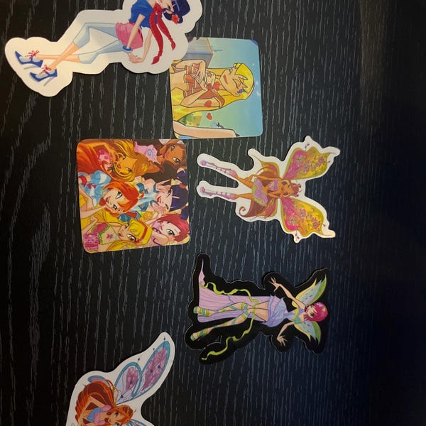 Winx Club Stickers - Etsy