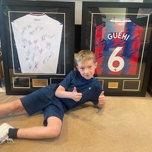 Football Shirt Framing Kit Large. Black and Silver With Free ...