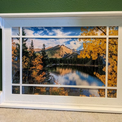 Maroon Bells Autumn Picture Beautiful Rocky Mountains Wall Art ...