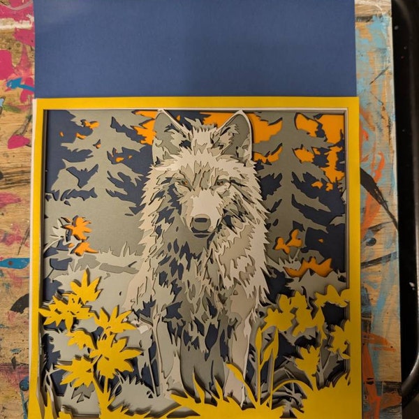 3D Layered Laser Cut File. 3D Mandala Svg Multilayer Plywood Wall Art ...