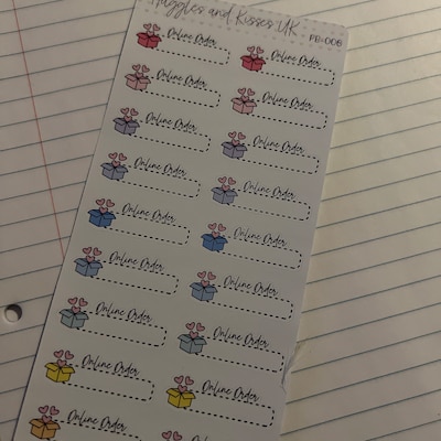 Vitamins Planner Sticker Pastel Colours to Do Planner Stickers Labels ...