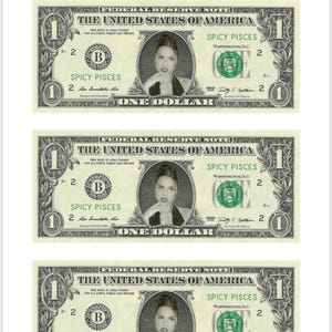 Your Face on Money for Wedding, Favors for Guests, Game Money, 100 ...