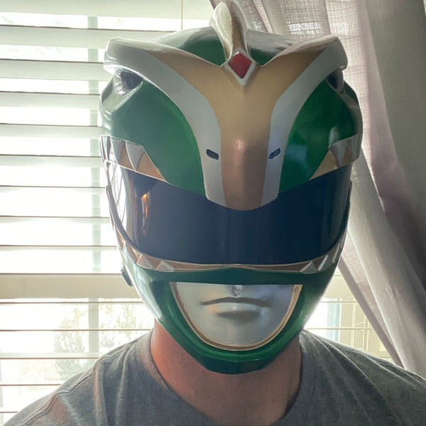 Red Ranger Bat in the Sun Helmet Cosplay MMPR Halloween Costume Mask - Etsy