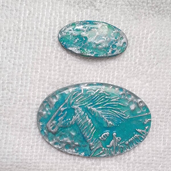 Kokopelli Good Luck Polymer Clay Medallion Pendant Jewelry Making ...