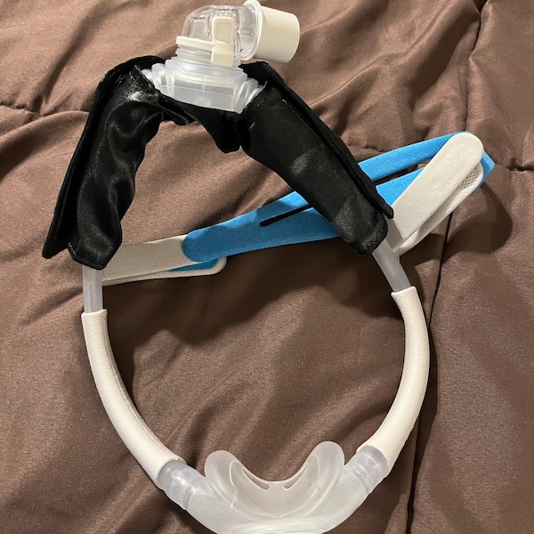 Satin CPAP Headgear Cover Set: Hair & Wrinkle Protection - Etsy