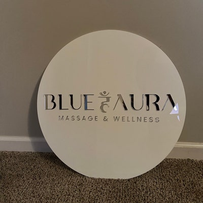 Round Business LOGO Sign Business Shop Sign Round Business Sign Logo ...