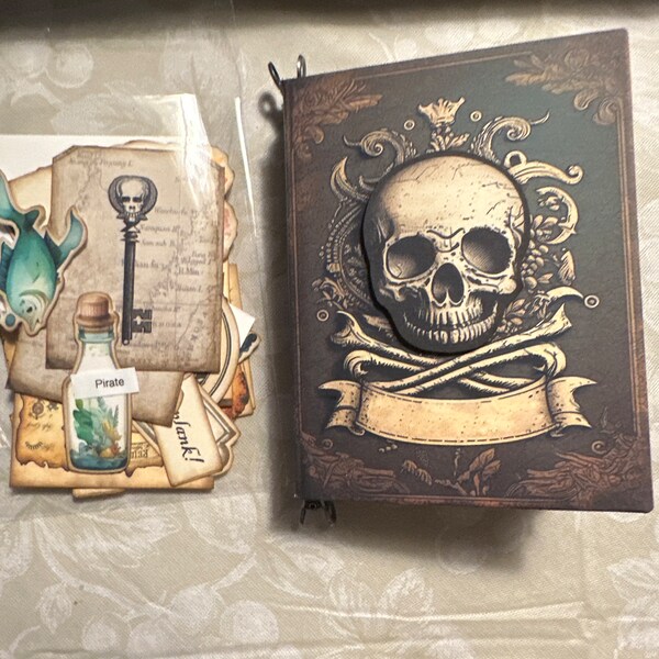 My First Pirate Junk Journal Beginner's Kit Kids Boys Children Guy Book ...