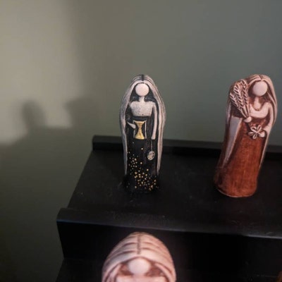 Norns Statue Goddess Norns Figurine Wyrd Verdandi Skuld Are Deities in ...