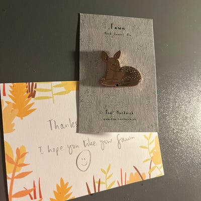 Lion Hard Enamel Pin Safari Animal Pin Badge, Yellow Cute Nature Brooch ...